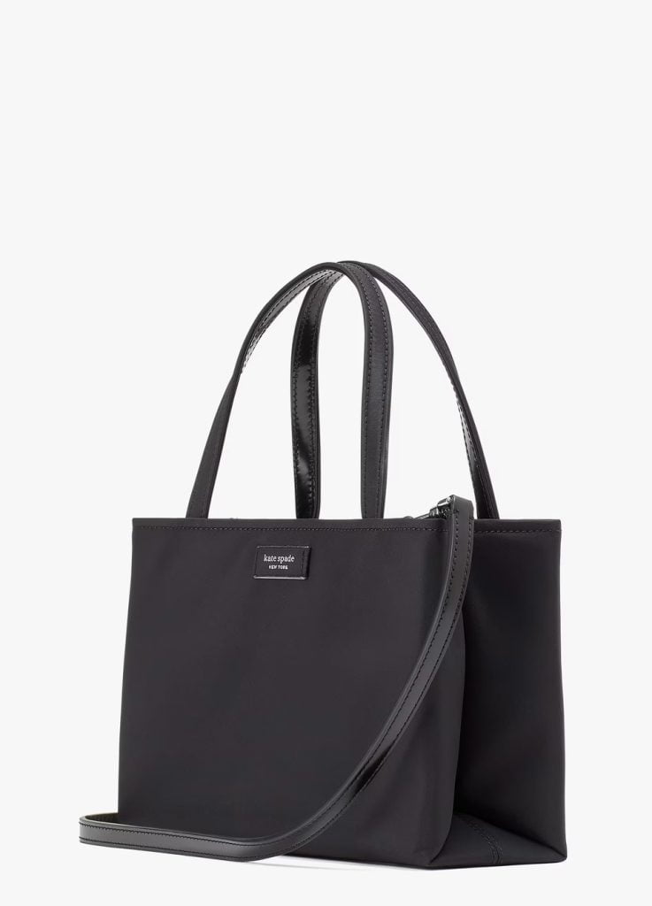 Pre Order – Kate Spade Sam Icon Nylon Small Tote (Black) - UK Products ...